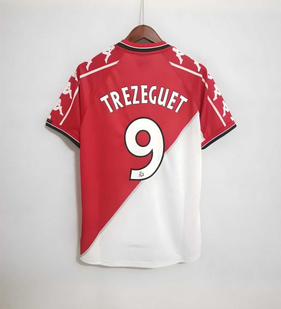 MAILLOT RETRO VINTAGE AS MONACO TREZEGUET 1999-00