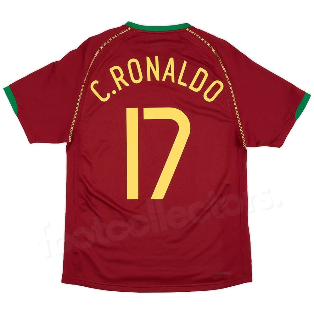 Portugal Home Jersey 2006 Ronaldo