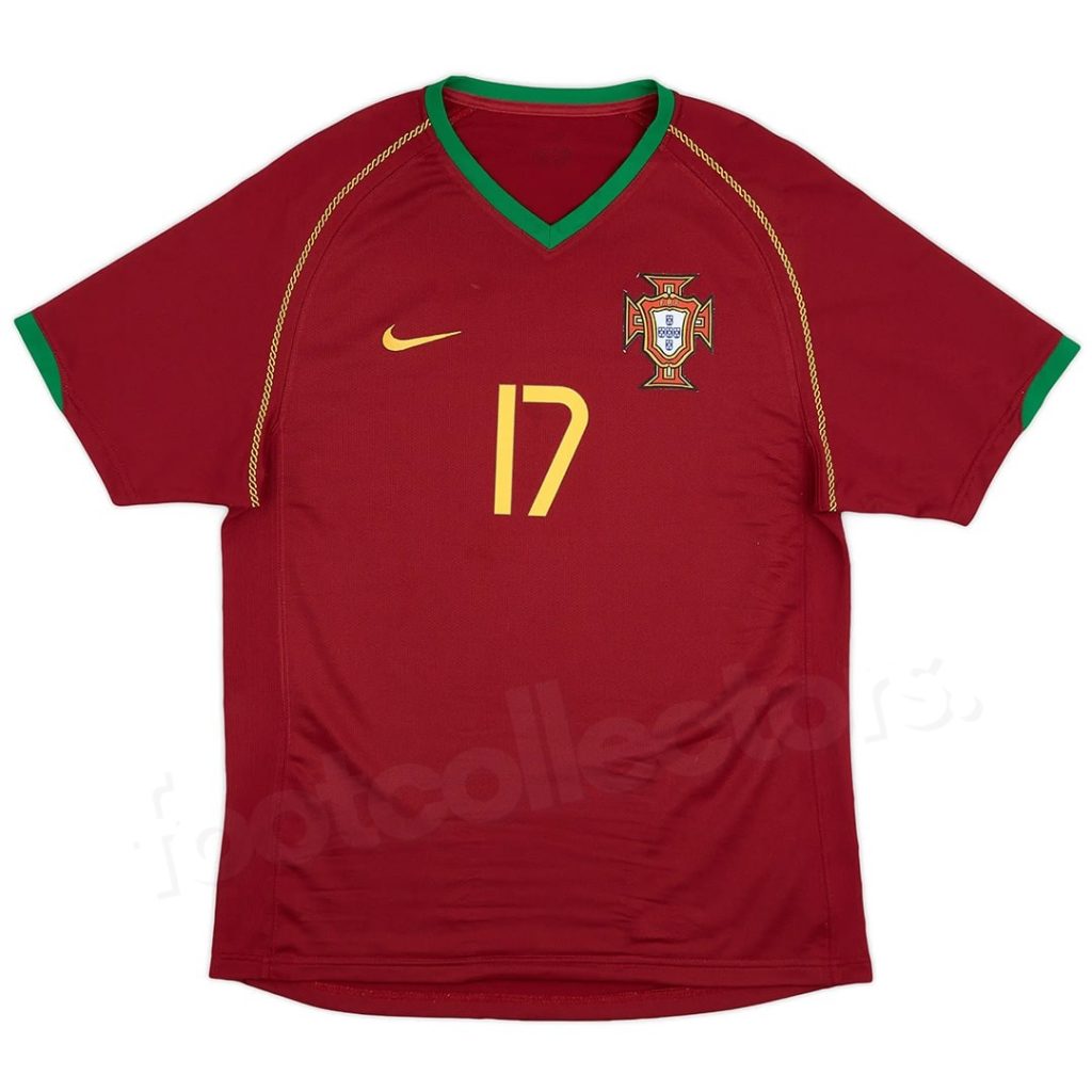 Portugal Home Jersey 2006 Ronaldo