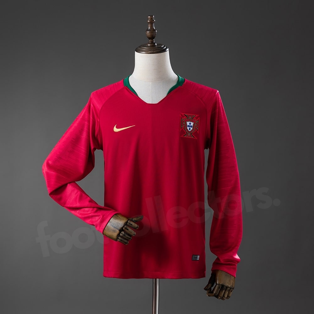 Foot Collectors | Maillot Portugal Domicile 2018 Manches Longues