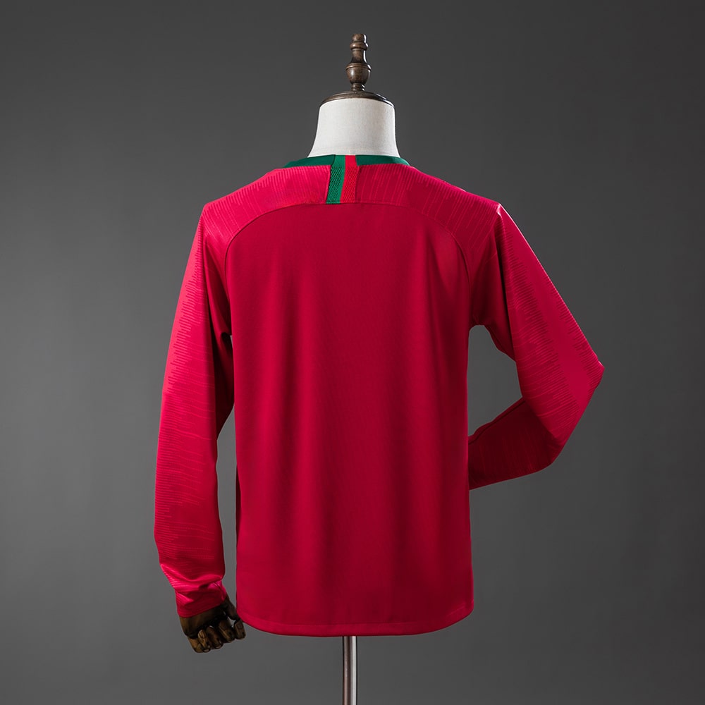 Foot Collectors | Maillot Portugal Domicile 2018 Manches Longues